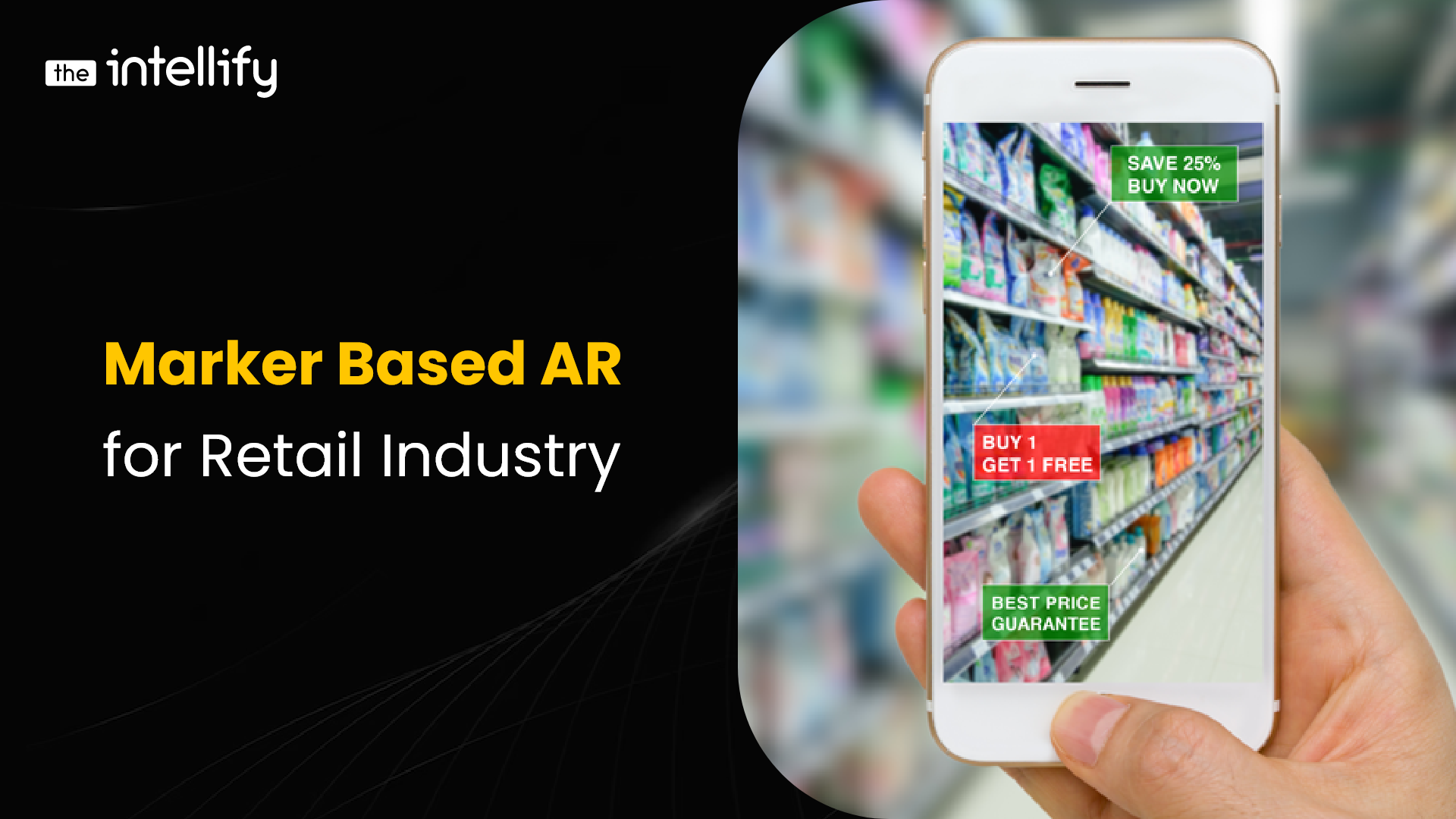 Marker Based AR for Retail Industry - The Intellify
